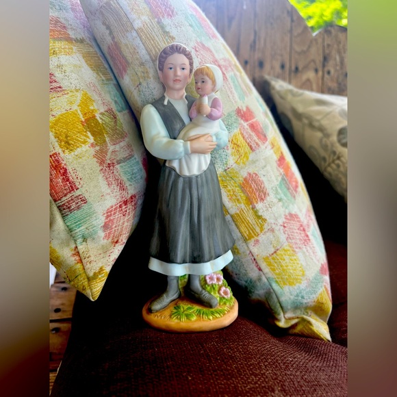Home Interiors | Accents | Vtg Homco Home Interior Rebekahs Baby Amish ...